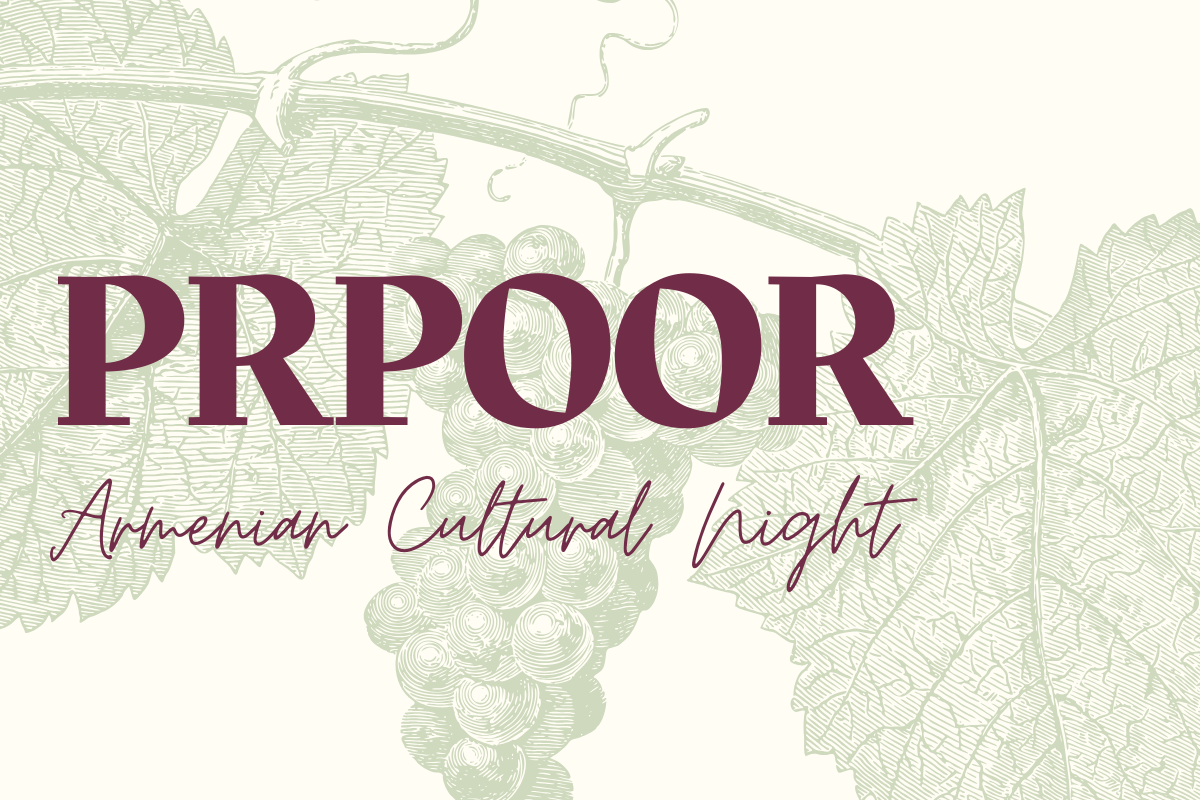 Don't miss this one-of-a-kind celebration of our Armenian heritage!